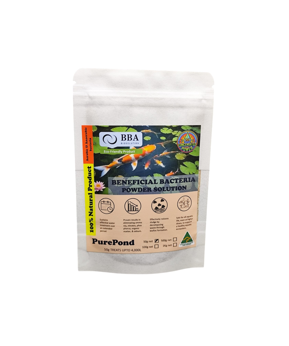 PurePond Beneficial Bacteria- Powder Solution – BBA Biosolution